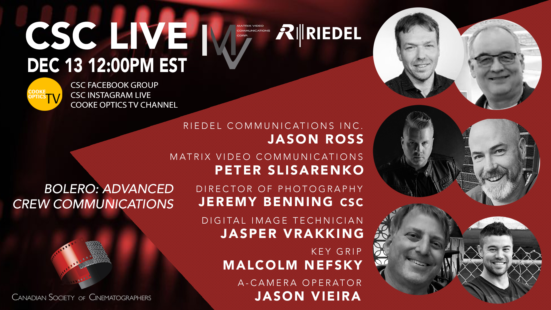 CSC Live: Bolero - Advanced Crew Communications - Canadian Society of ...